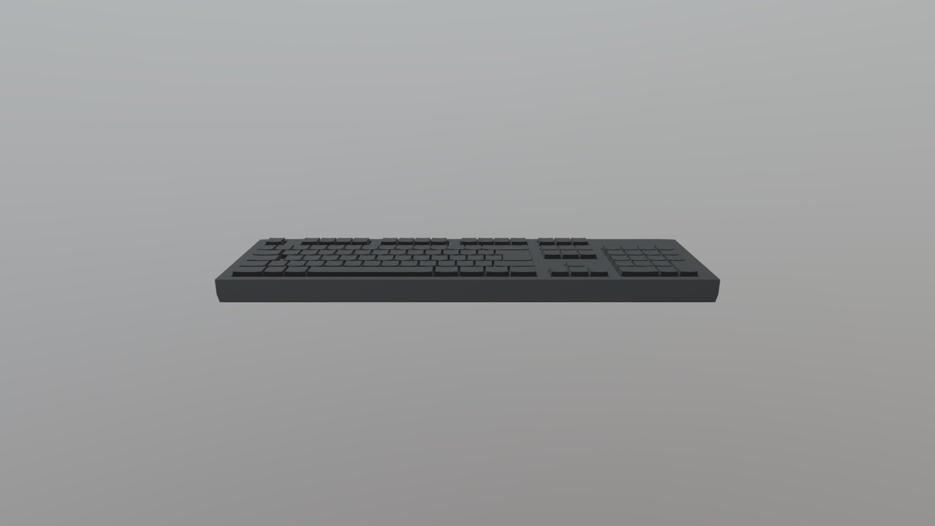 Keyboard - 3D model by fioccos [08ca264] - Sketchfab