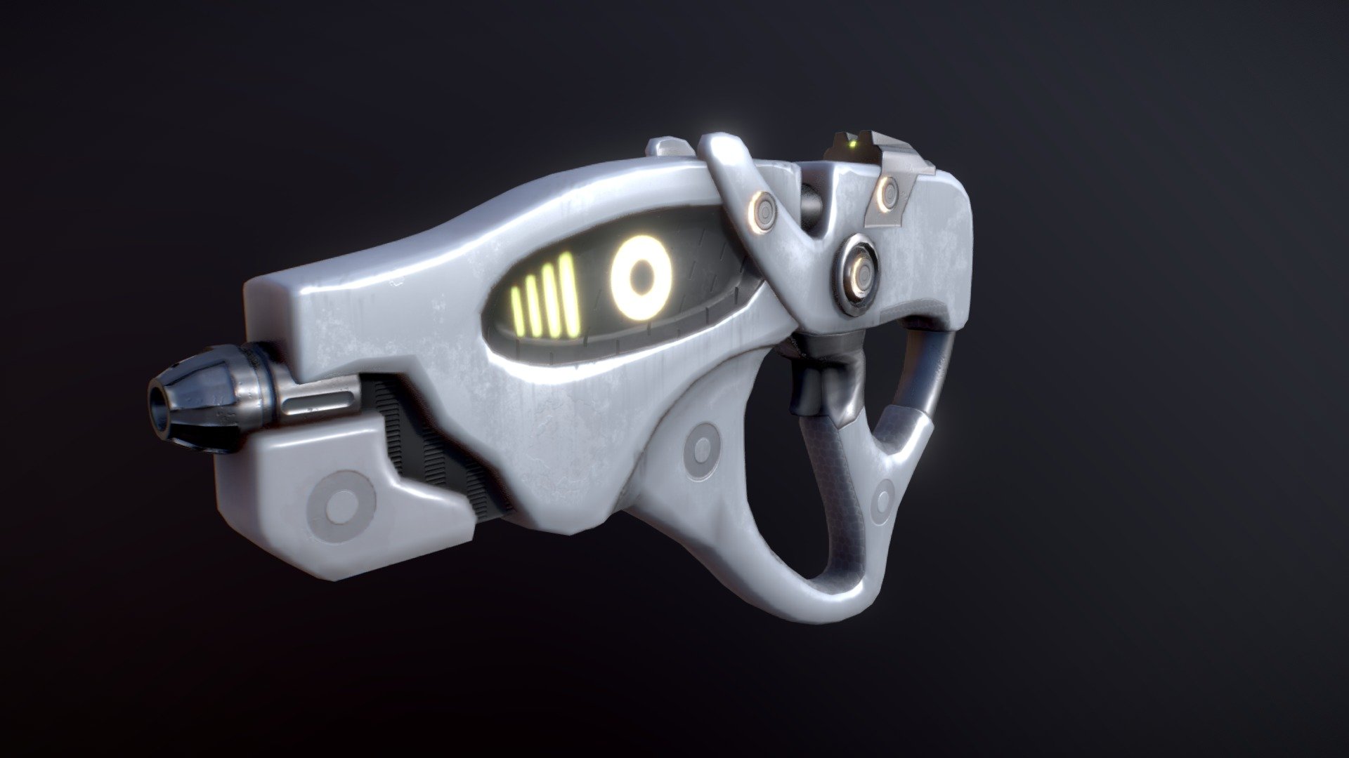 Blaster - 3D model by FrodaJan [08cad87] - Sketchfab