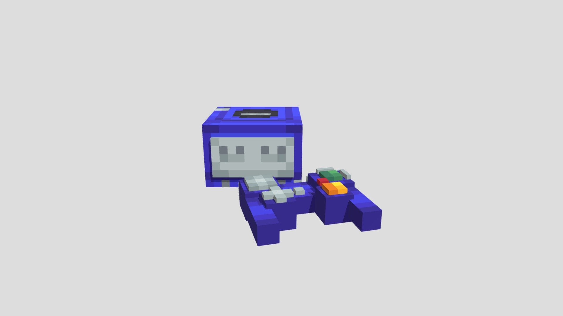 Nintendo GameCube - Download Free 3D model by ZappyGru [08cb174 ...