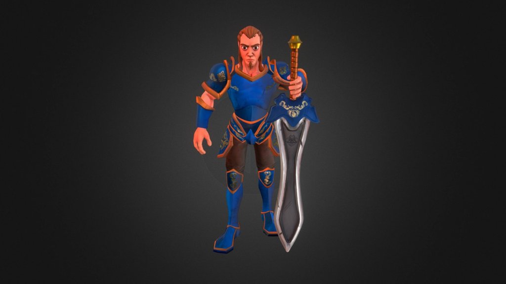 Knight - 3D model by anlms [08cda1c] - Sketchfab