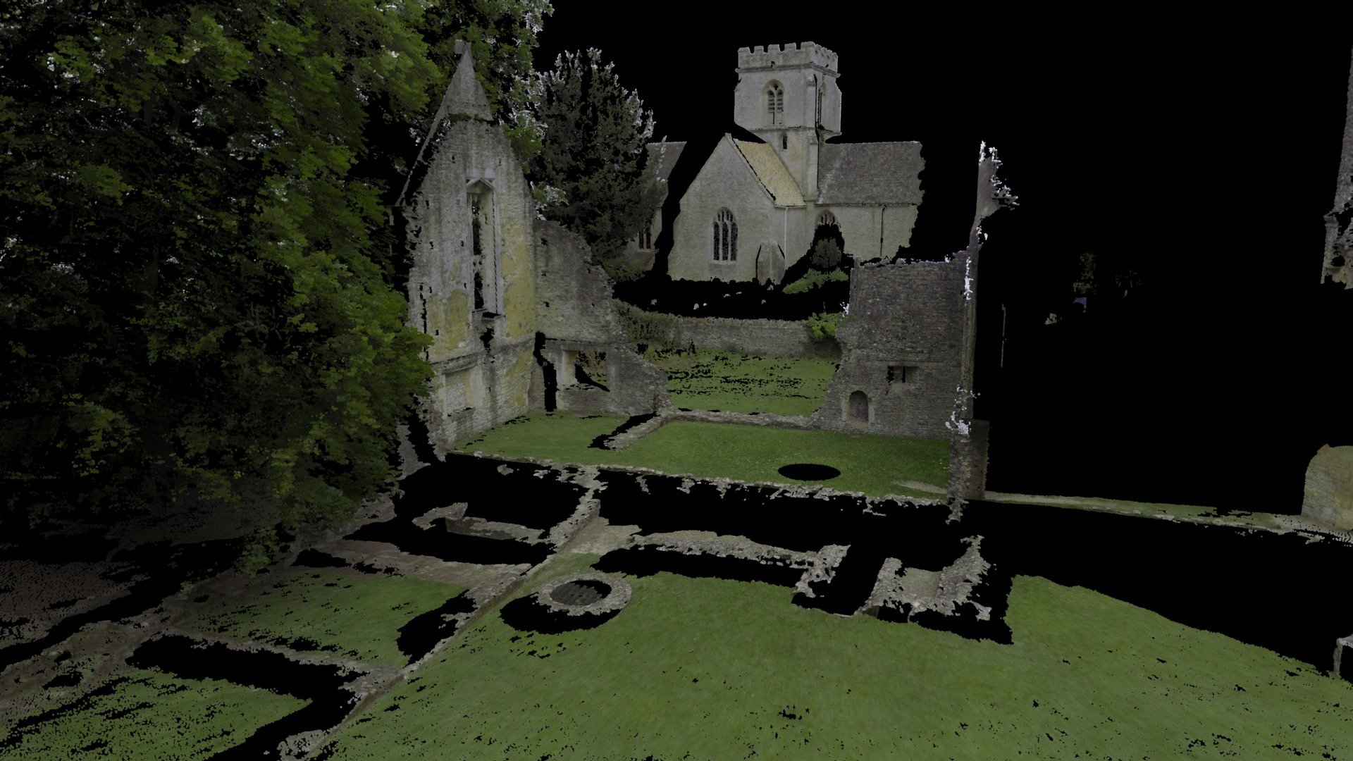 Minster Lovell Hall - 360 Measurements (E,C) - 3D model by Holding Page ...