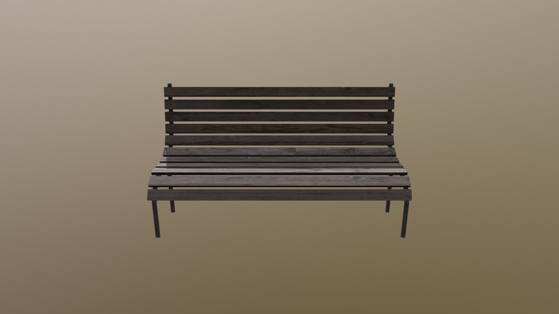 Bench - 3D model by Daniel Medina (@julianinsilico) [08cec0e] - Sketchfab