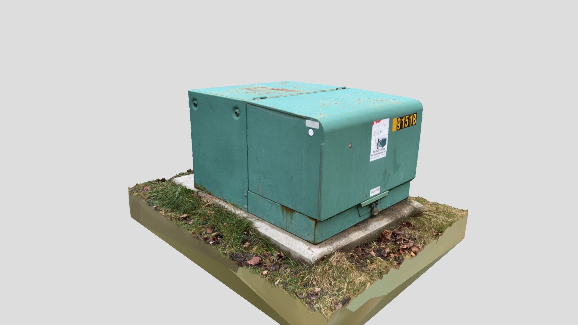 Hydro Power Box Scan 2023-01-18 - 3D model by Gnometech [08cfedf ...