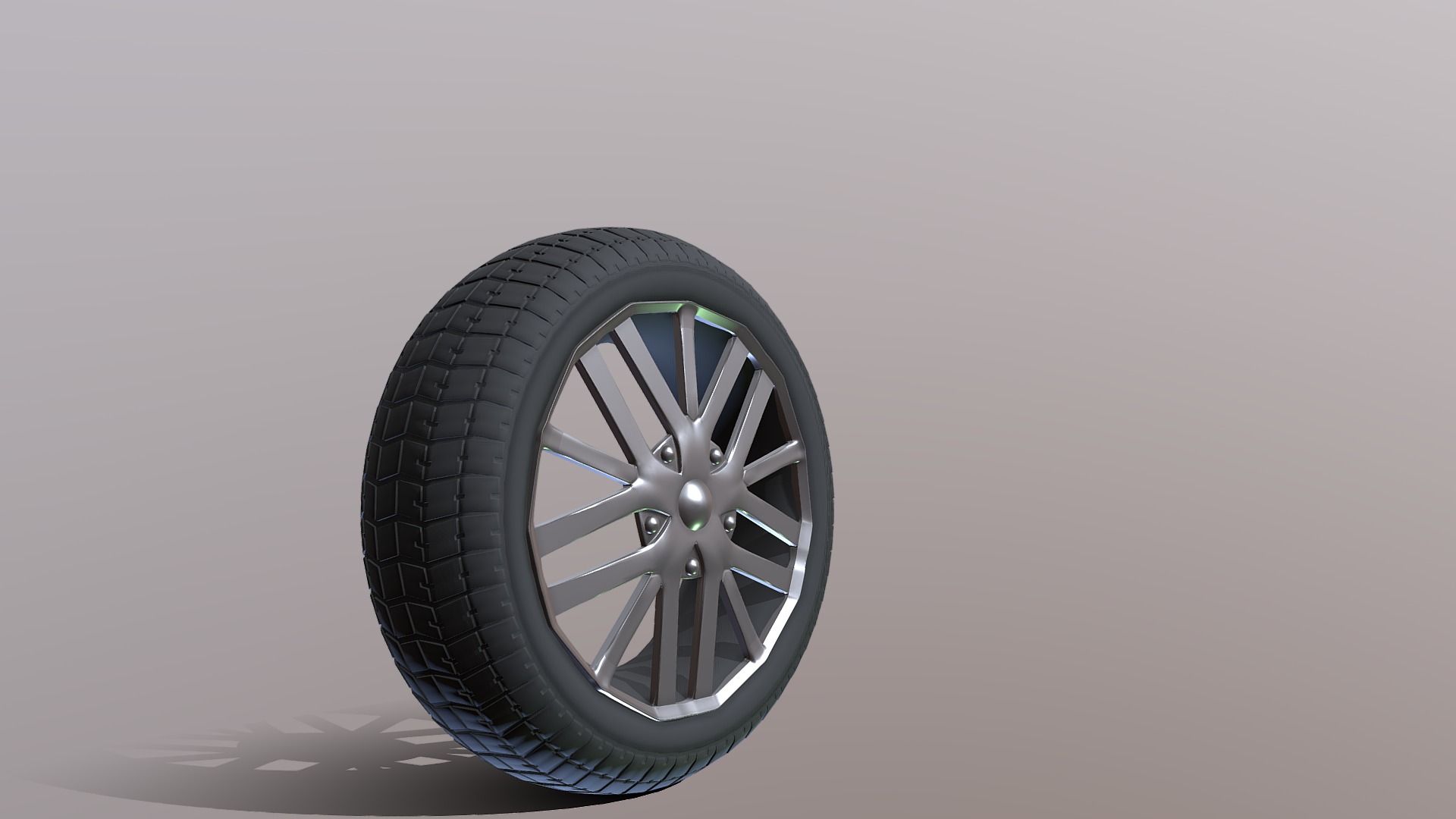 Blender Modifiers - Wheel exercise - 3D model by Patrick Brandt ...