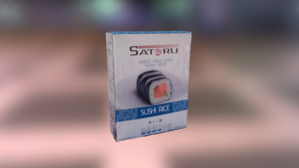 Sushi Rice Box - 3D model by DanielV4 [08d0016] - Sketchfab