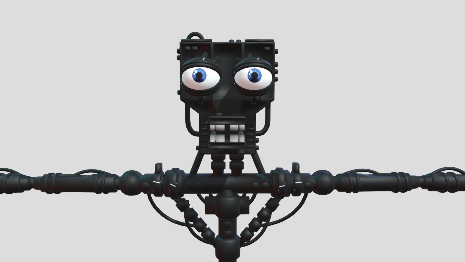 fnaf-1-endoskeleton - 3D model by denash27 [08d2de9] - Sketchfab