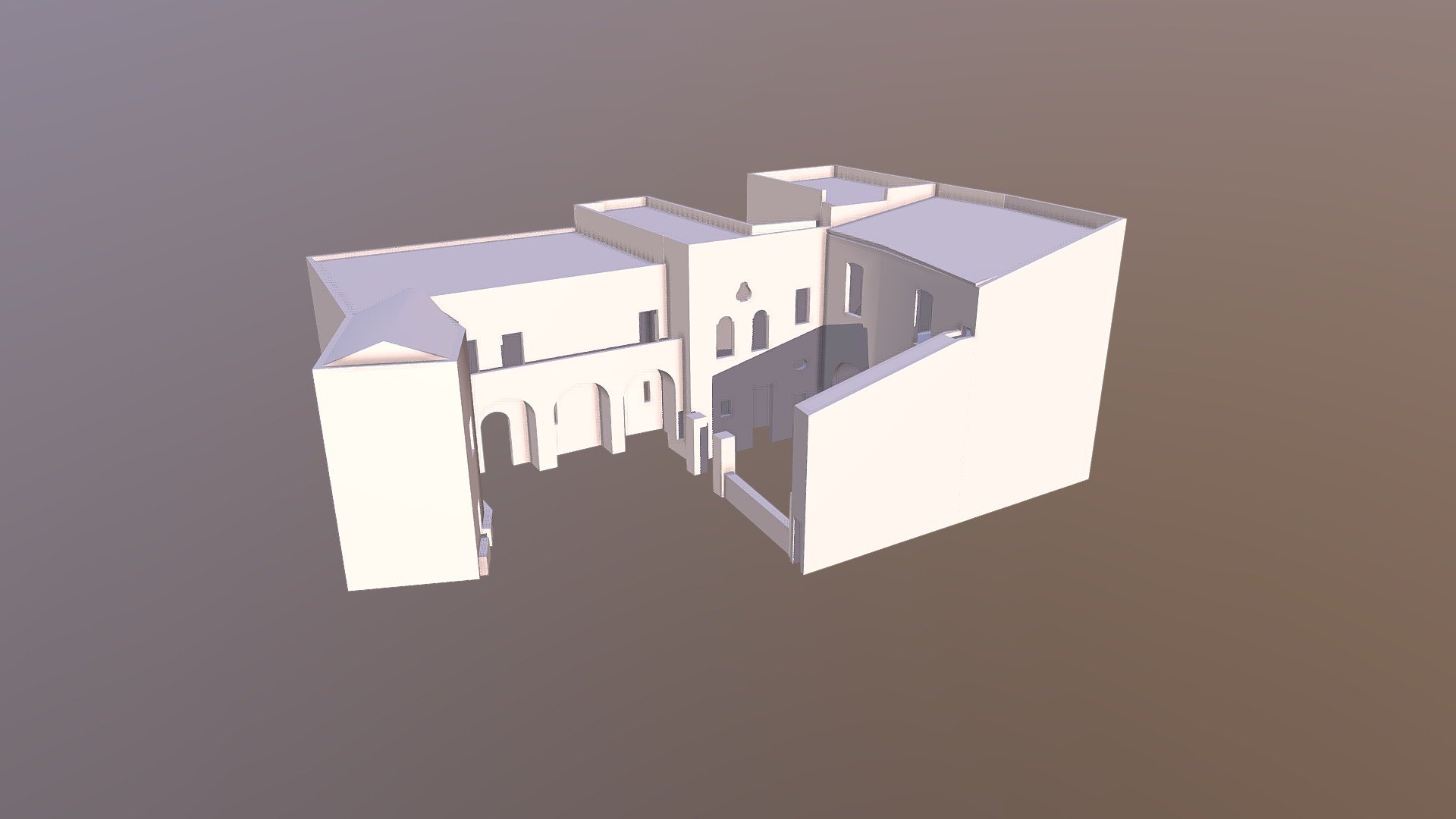 palazzo Strafella - 3D model by ardream [08d30fc] - Sketchfab