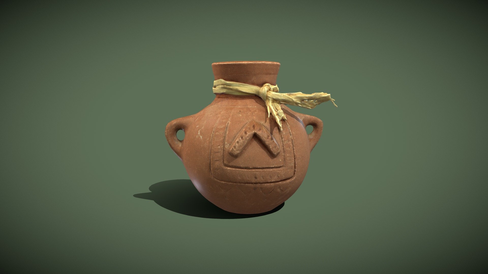 Omani Clay Pot - 3D model by jenKillick [08d410c] - Sketchfab