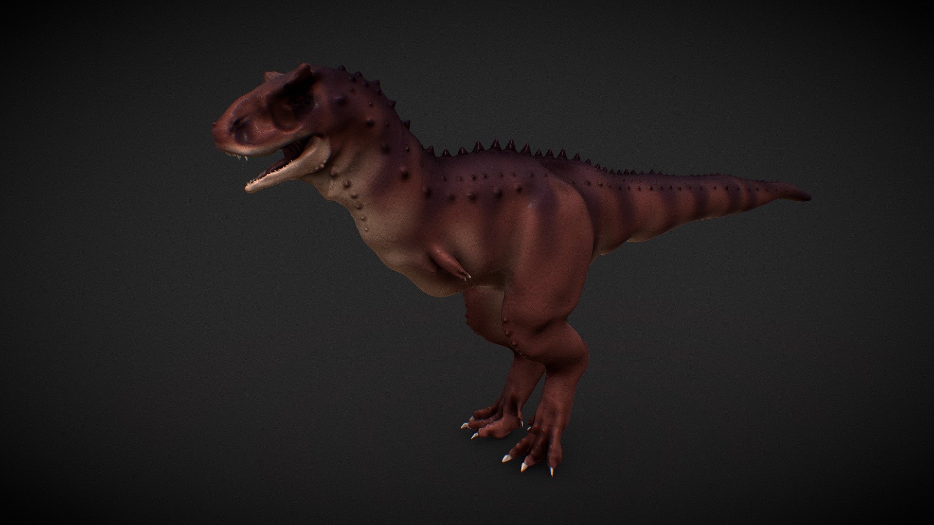 Carnotaurus - Download Free 3D model by Marmar3 [08d587e] - Sketchfab