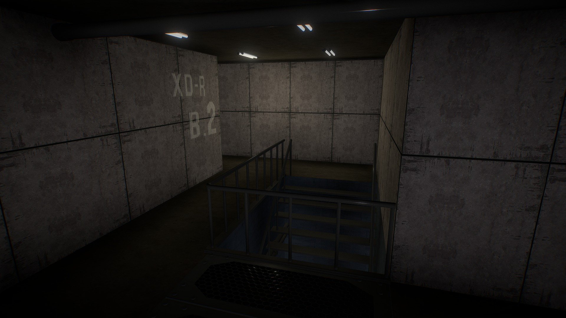 Stairway + O Room - 3D model by Biohazard Rooms (@Perriqueso) [08d5d0e ...