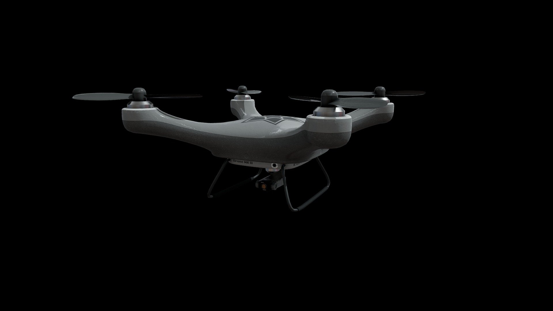 Drone - 3D model by Roman (@suvorov.rubeus) [08d7039] - Sketchfab