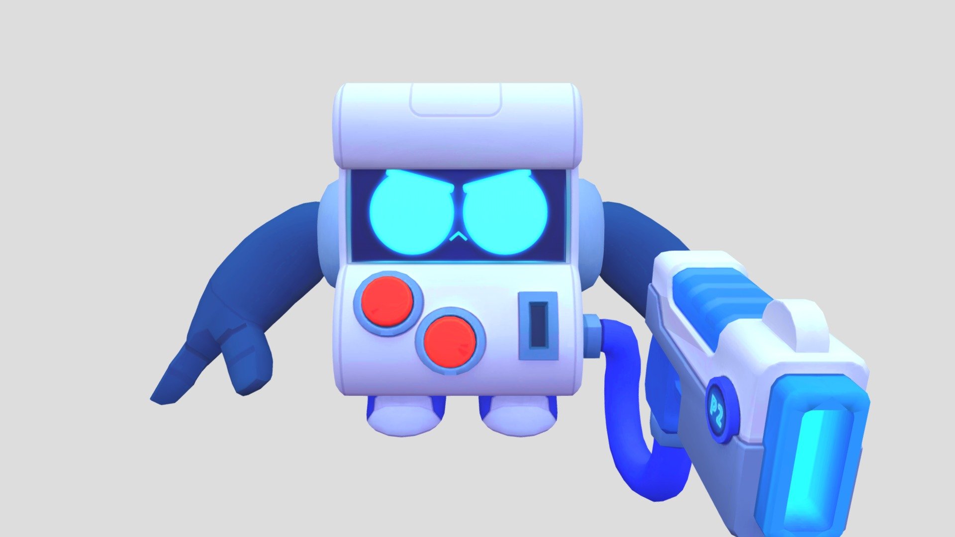 8-bit brawl stars - Download Free 3D model by Brawl_stars(not official ...