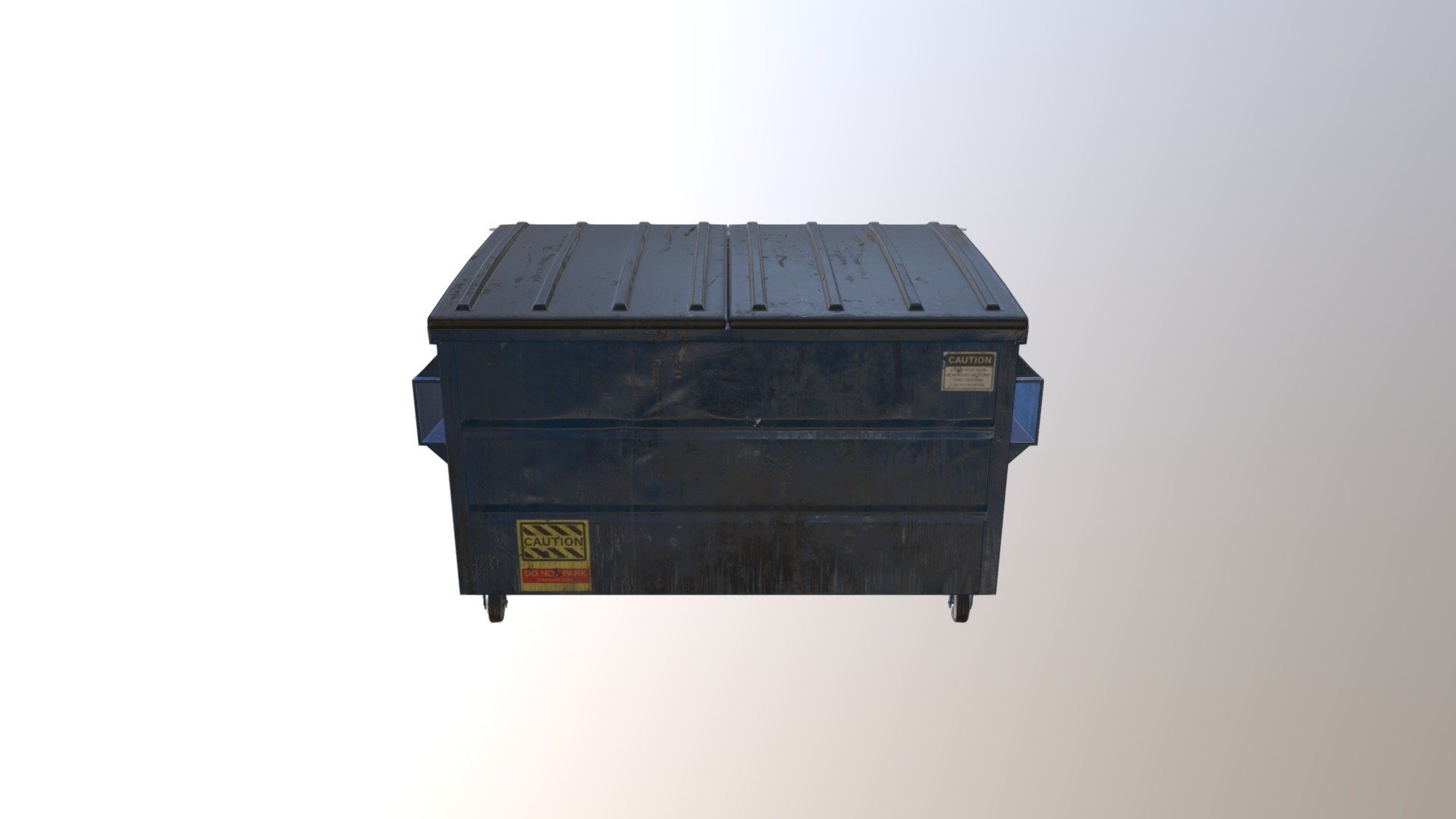 Trash Dumpster - VR Ready - 3D model by EssentialAssetPack [08d9e00 ...