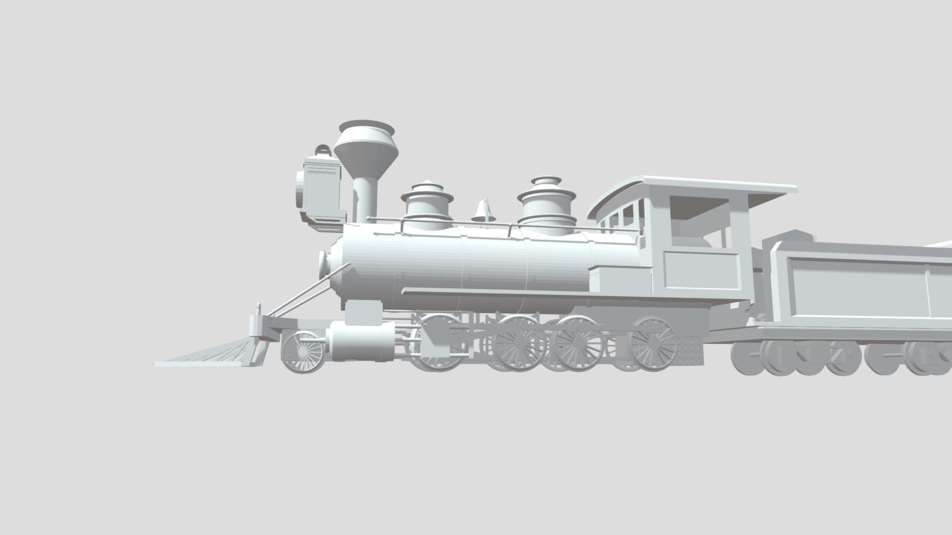 Steam Locomotive - 3D model by Maulana.Sayyid.Kahfi [08daab5] - Sketchfab