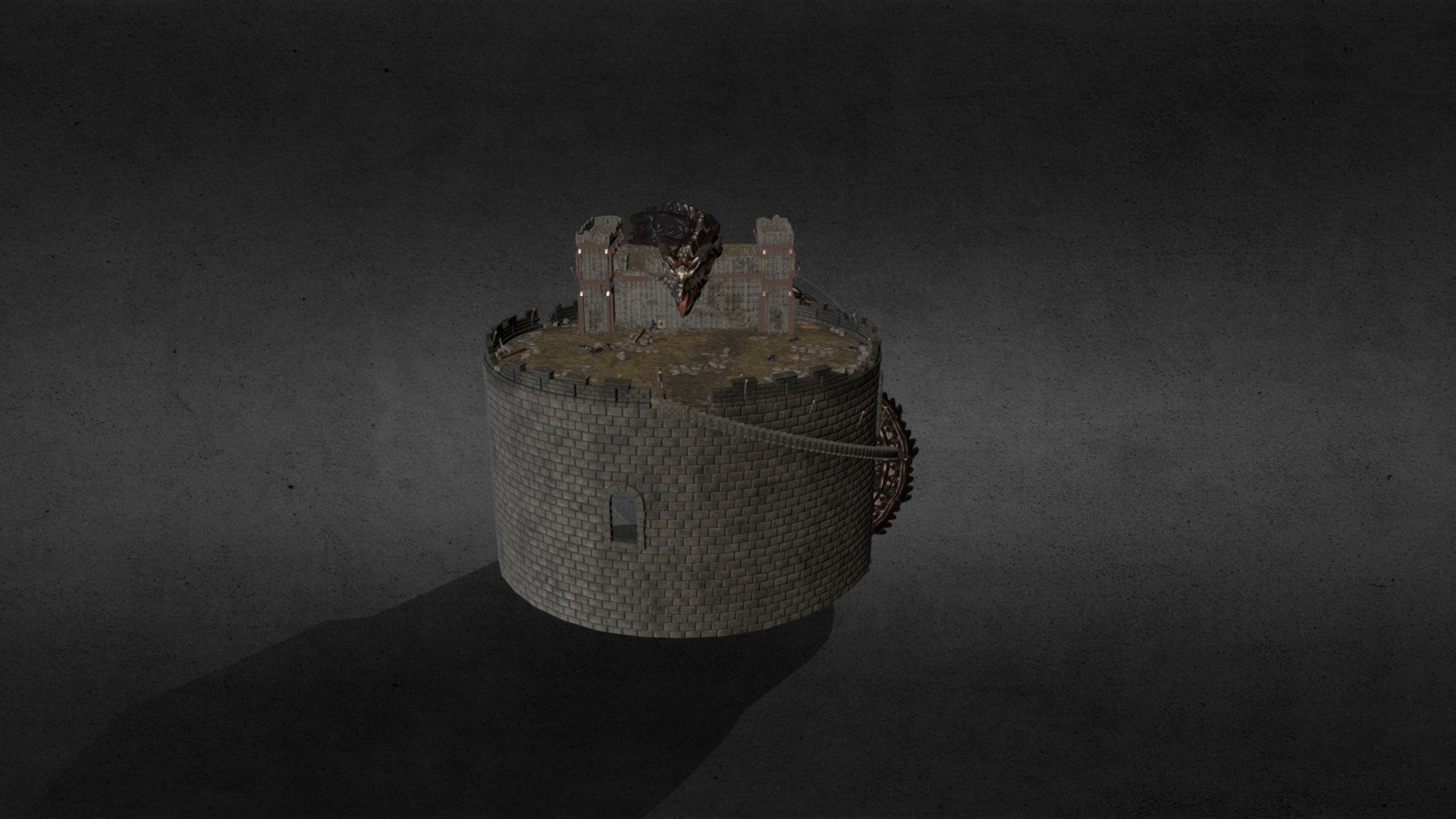 Wrym Tower - 3D model by guar0000 [08db12f] - Sketchfab