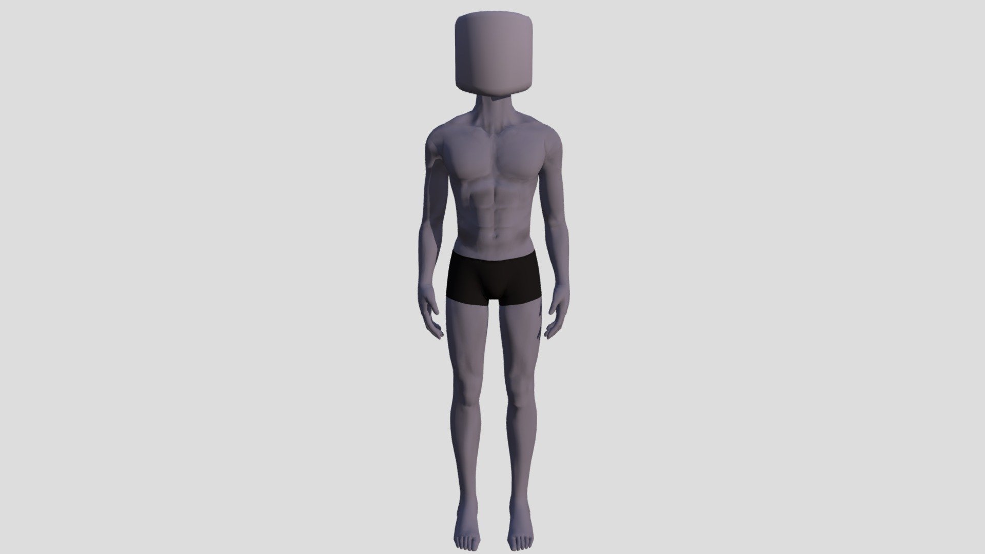 Dress To Impress Man Base (With Bones) - Download Free 3D model by zHairezt [08db6a7] - Sketchfab