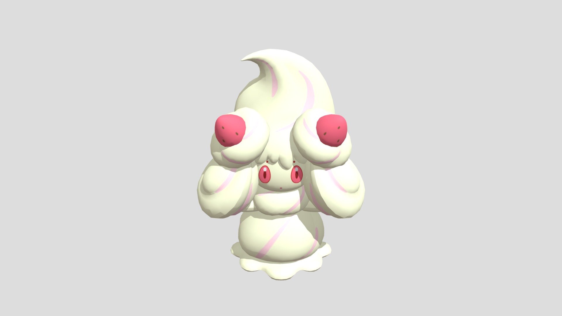 Alcremie - Download Free 3D model by seth the yutyrannus ...