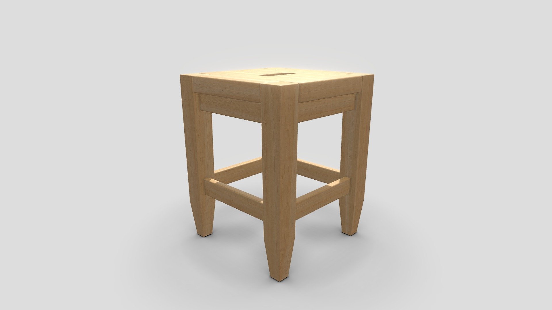 Wooden-seat - Download Free 3D model by Hekevaa [08db8c7] - Sketchfab
