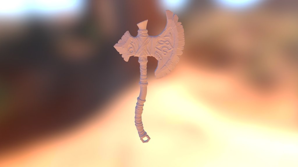 Alex Face's thrown axe - 3D model by m0rpheus7 [08dc786] - Sketchfab
