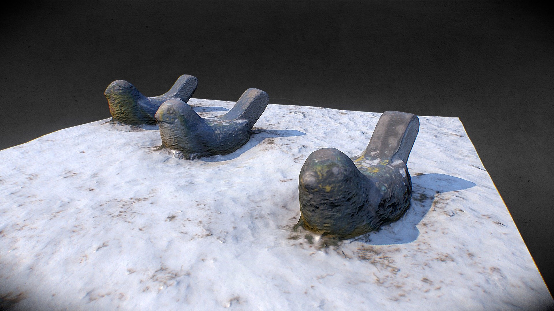 Grounded Birds - Download Free 3D model by FelixMatveev [08dcdba ...