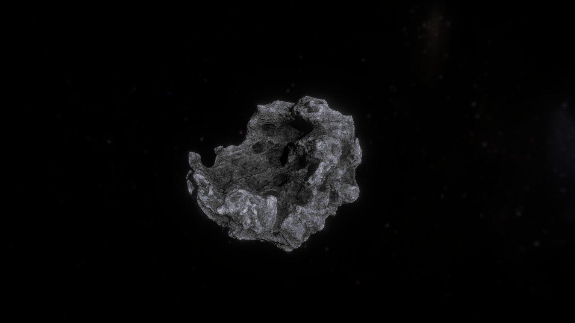 Asteroid_D277 - 3D model by Mihanik (@Mihanik20) [08de923] - Sketchfab