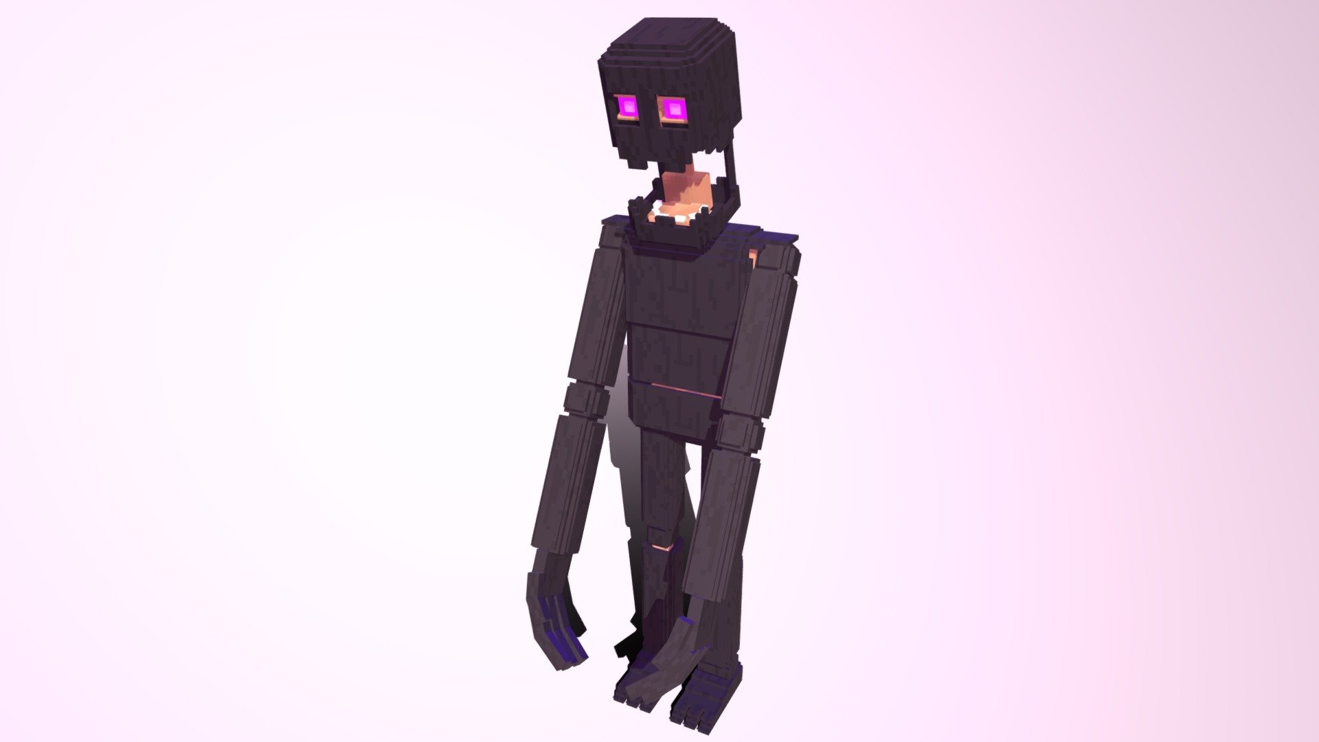 Enderman - 3D model by nikxel [08e0b53] - Sketchfab