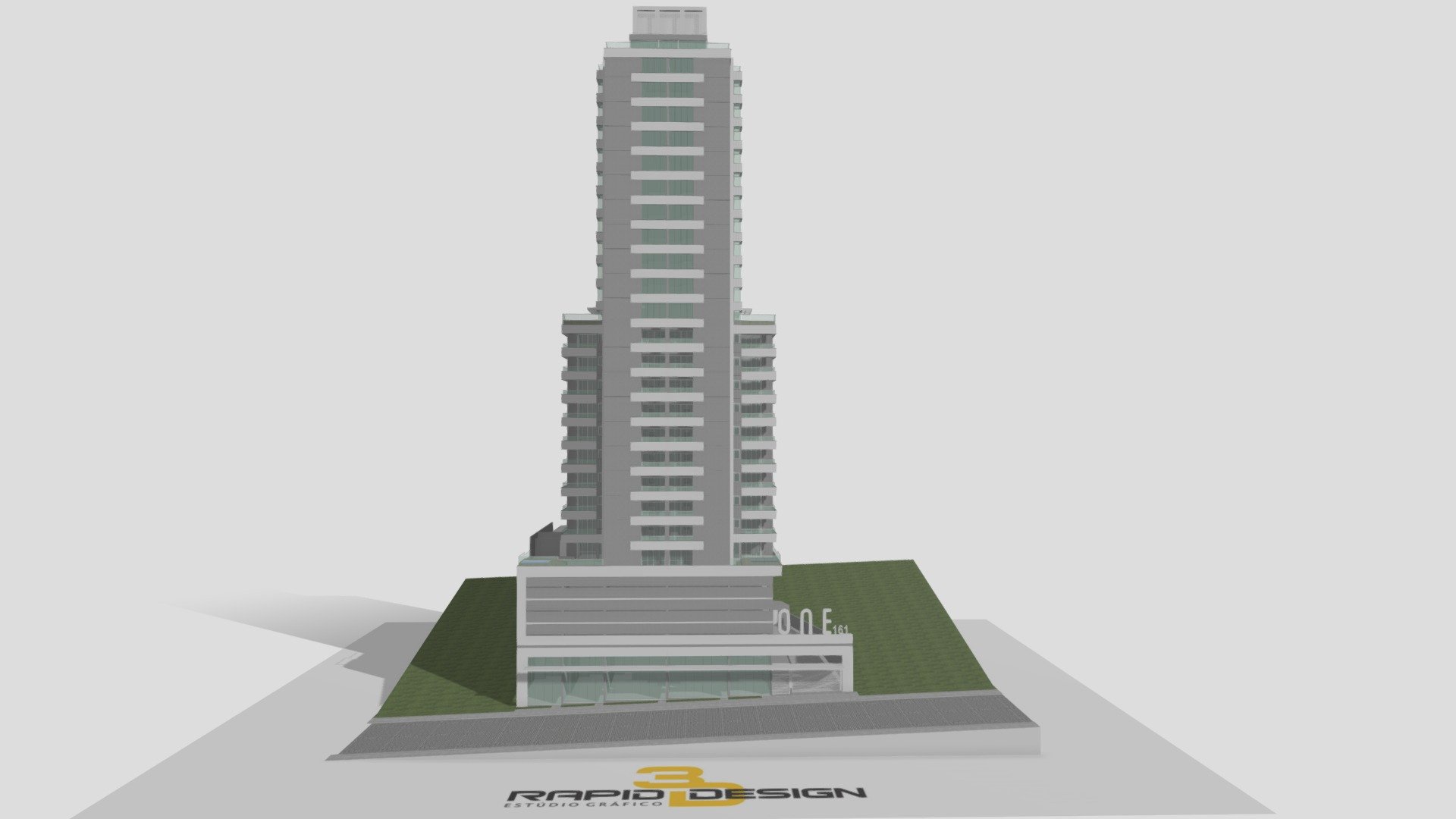 One Residence - Externa - 3D model by Rapid Design Estudio (@rapidesign ...