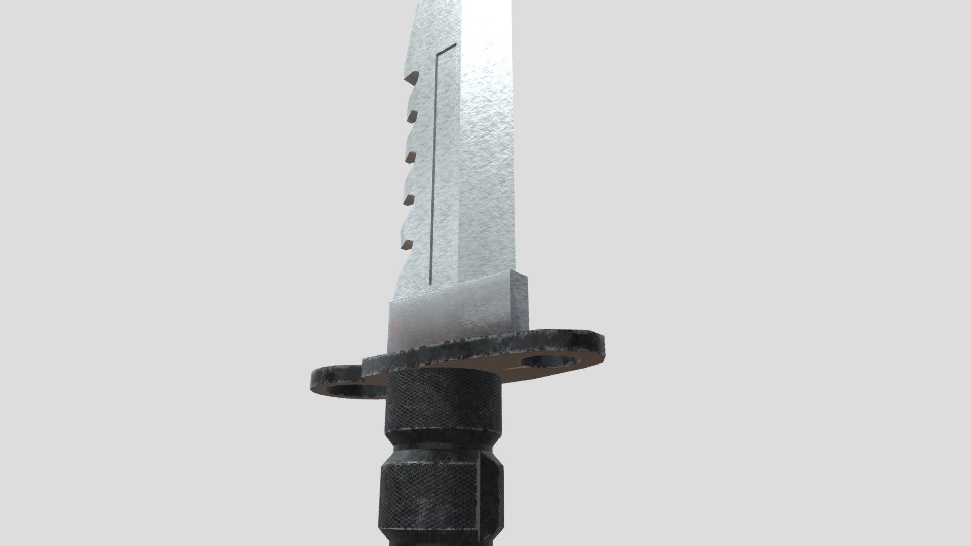Combat Knife - 3D model by KonradKobus [08e255e] - Sketchfab