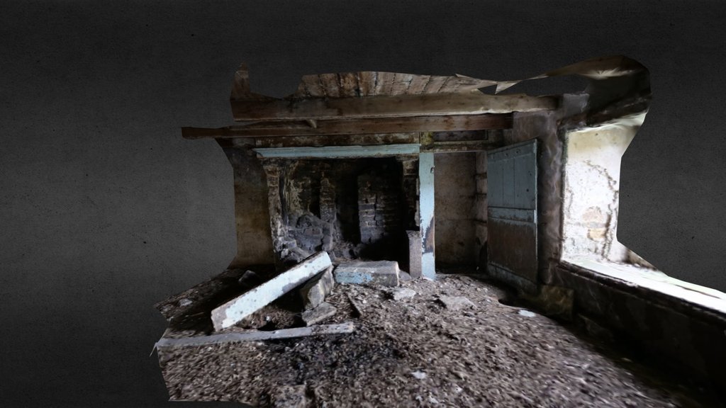 Abandoned building-Wolf Cleugh - A 3D model collection by girouxp ...