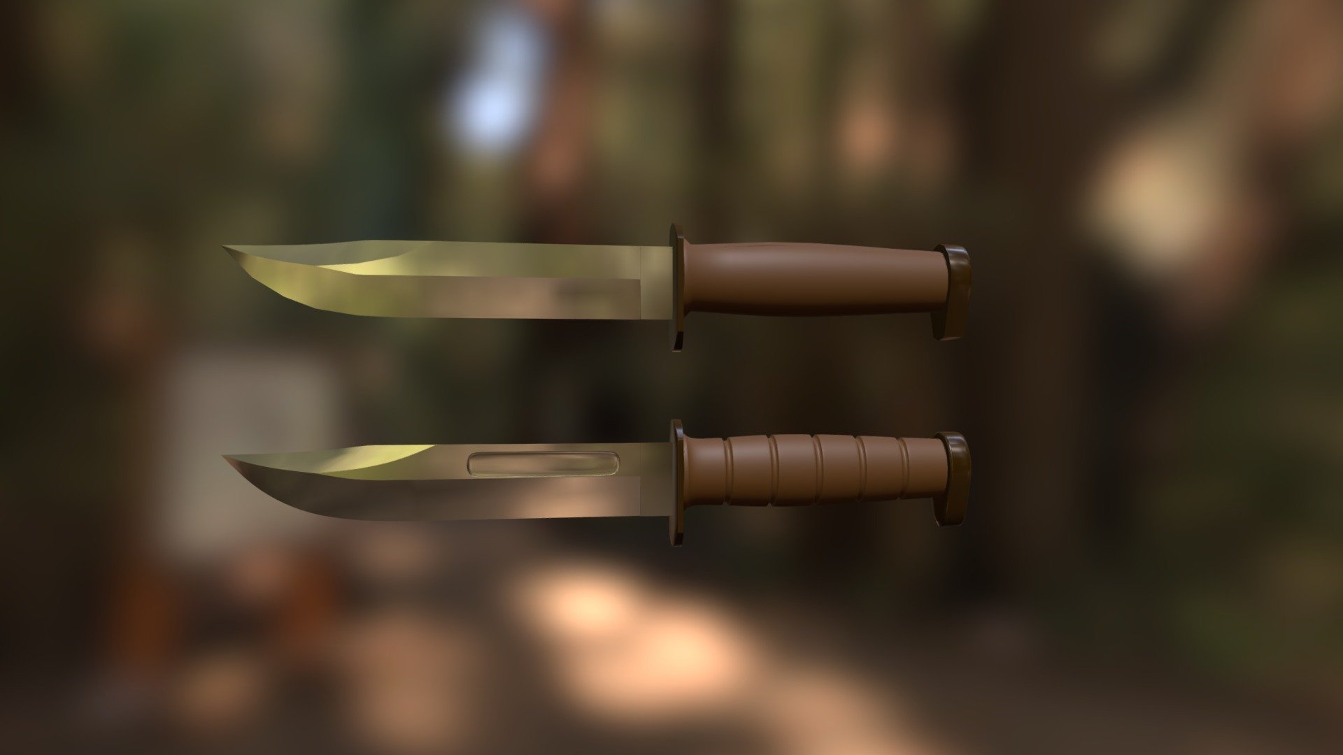 Knife - 3D model by yevaspivak [08e2c96] - Sketchfab