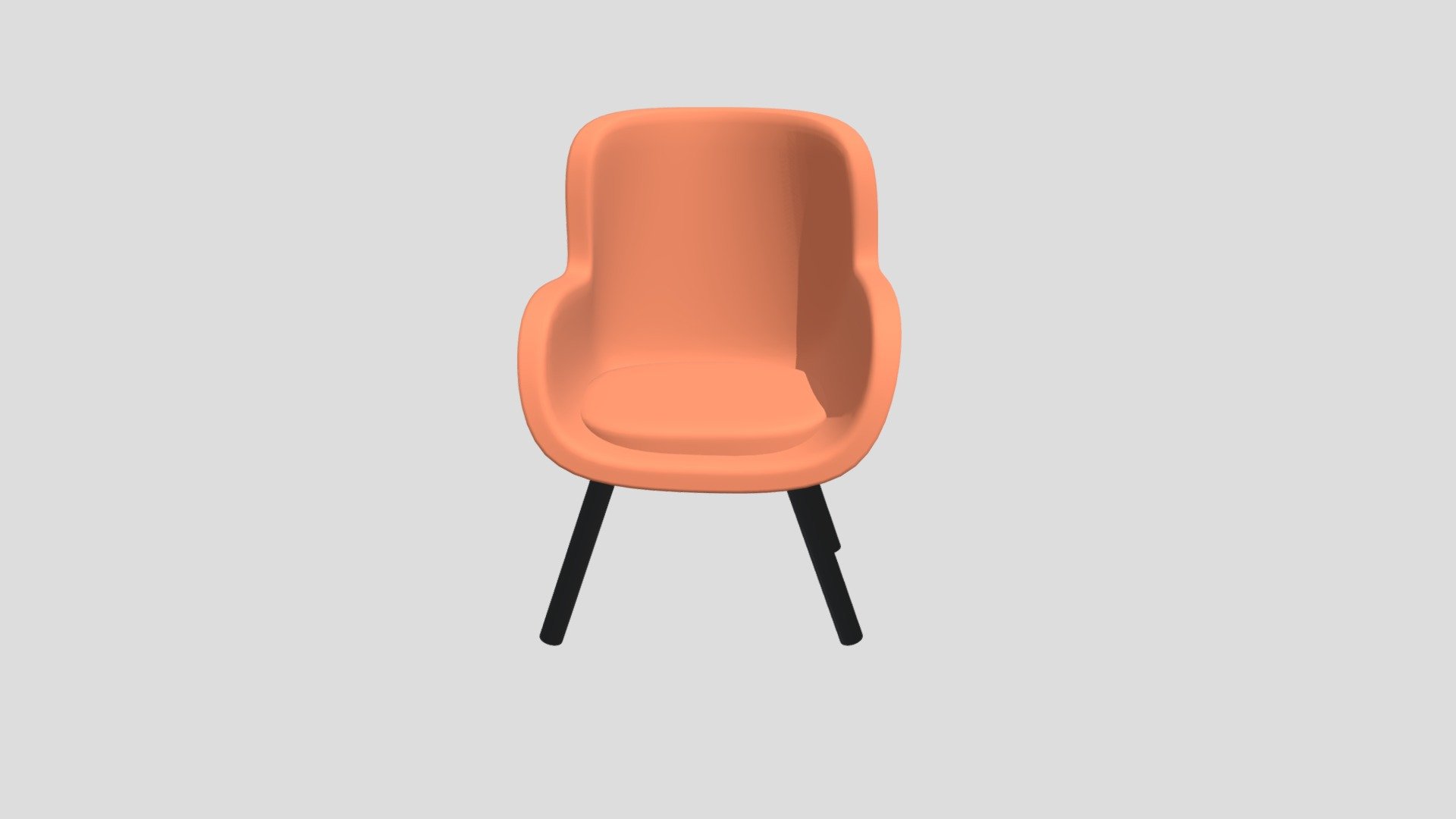 Stoel - 3D model by juulsch [08e423c] - Sketchfab