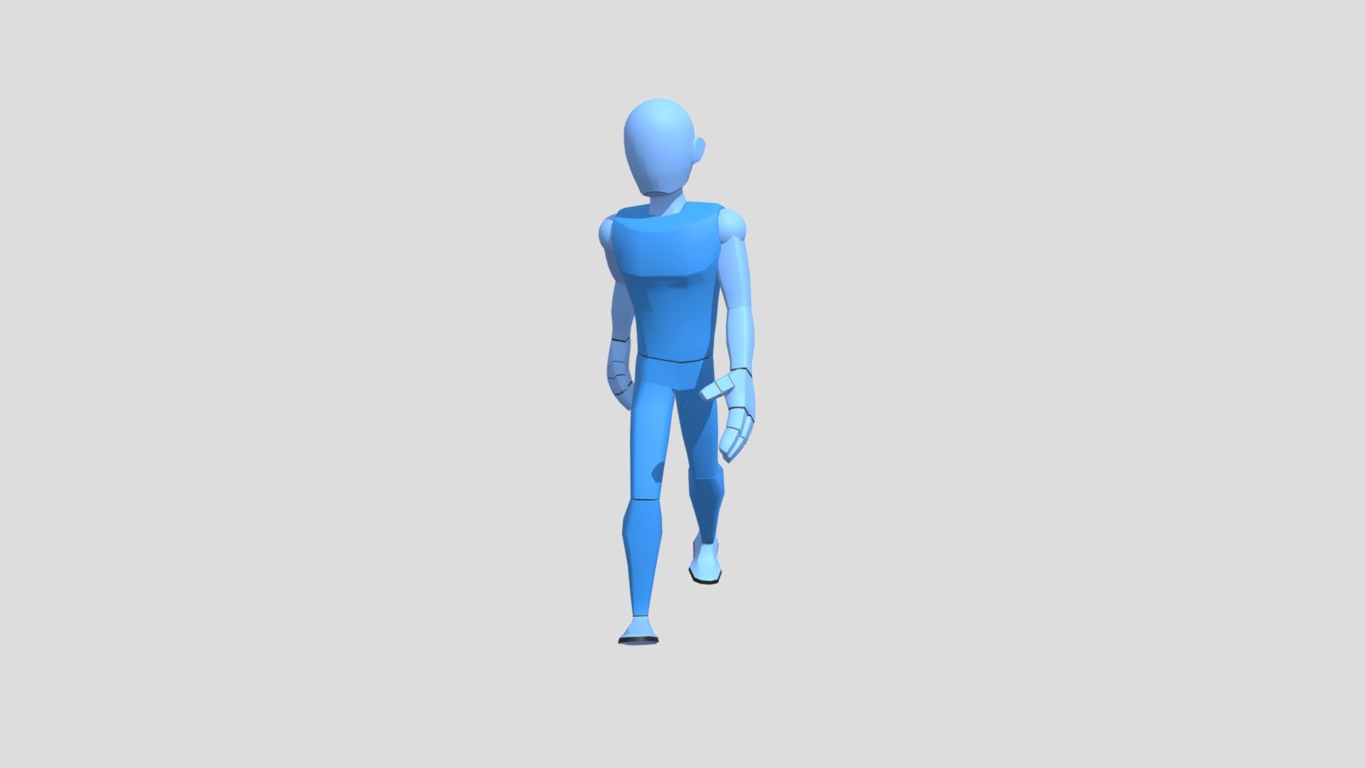 Walk Cycle Animation - 3D model by Cruggie [08e4a35] - Sketchfab