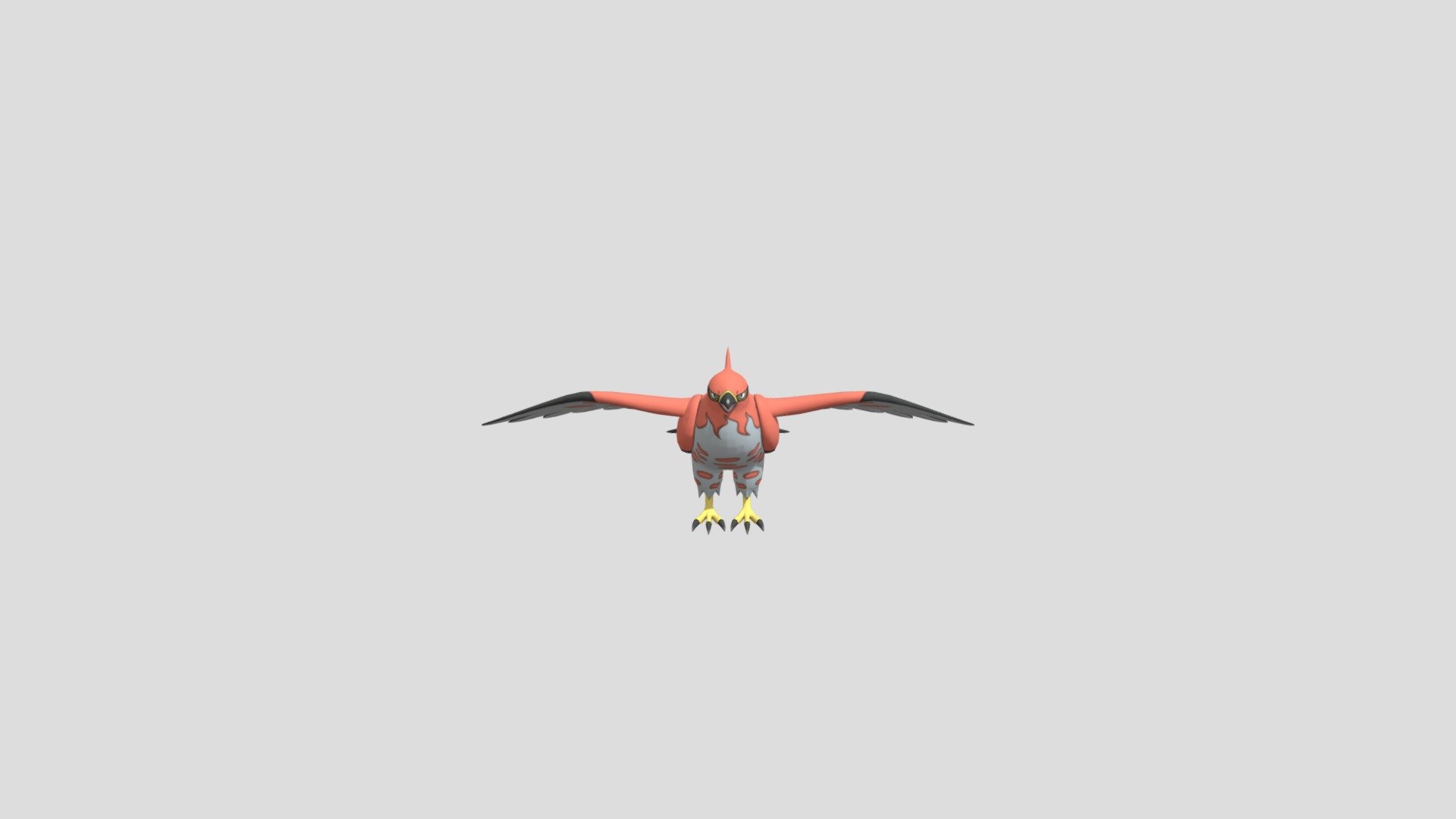 Talonflame - Download Free 3D model by nguyenlouis32 [08e6753] - Sketchfab