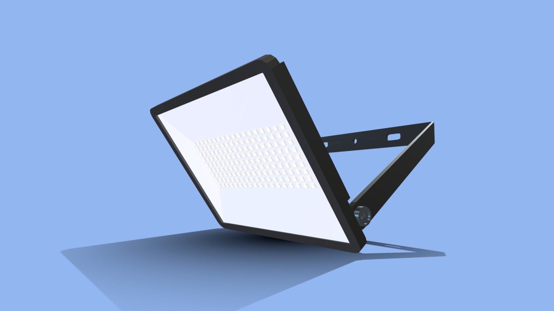 LED Floodlight - Download Free 3D model by GeniusPilot2016 [08e8bb8 ...