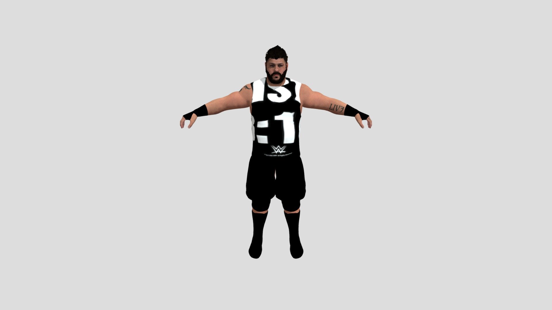 Kevin Owens 3 16 - Download Free 3D model by dallas.wilkerson [08e9638] - Sketchfab