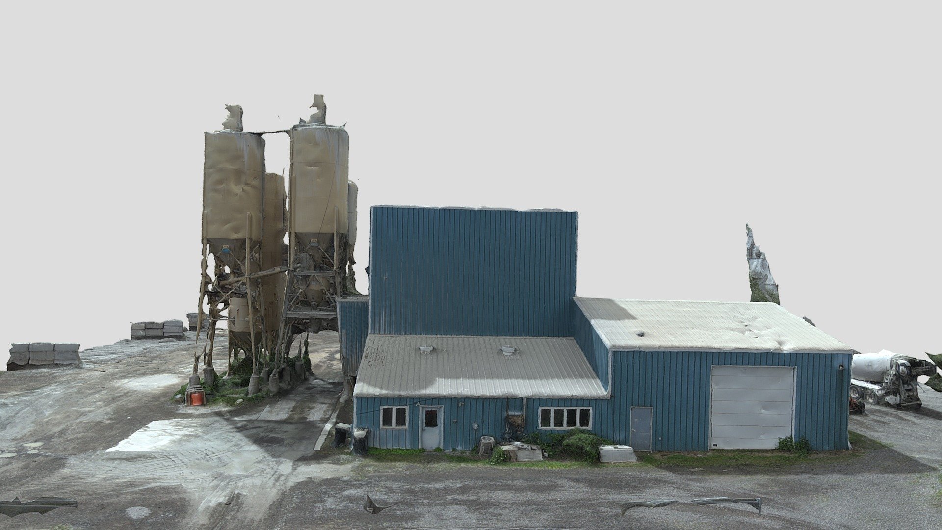 Concrete Factroy. - Download Free 3D model by Peter Farell (@zatamite ...
