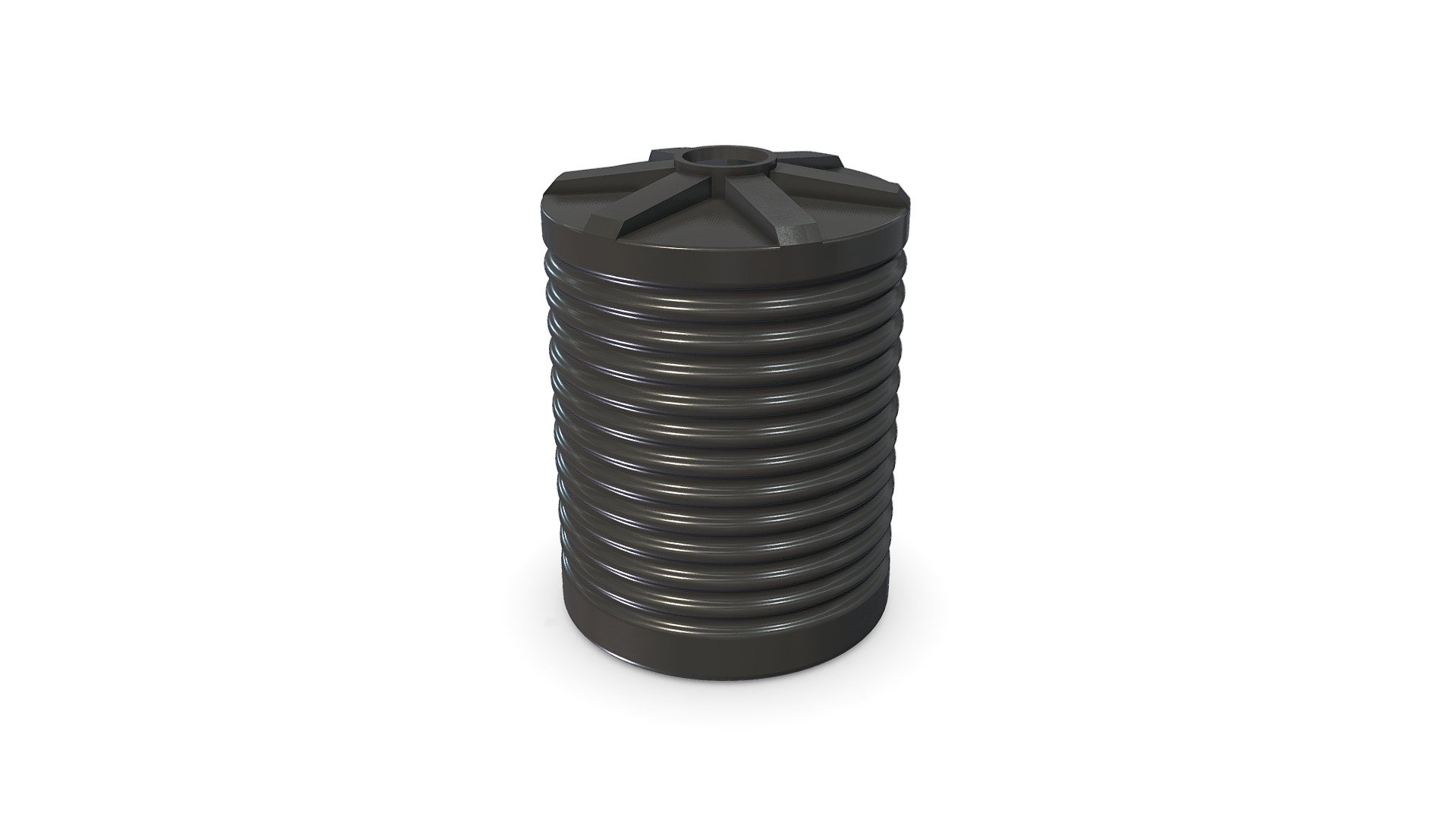 Round Rainwater Tank 600 Ribbed - 3D model by Duratanks [08ed163 ...
