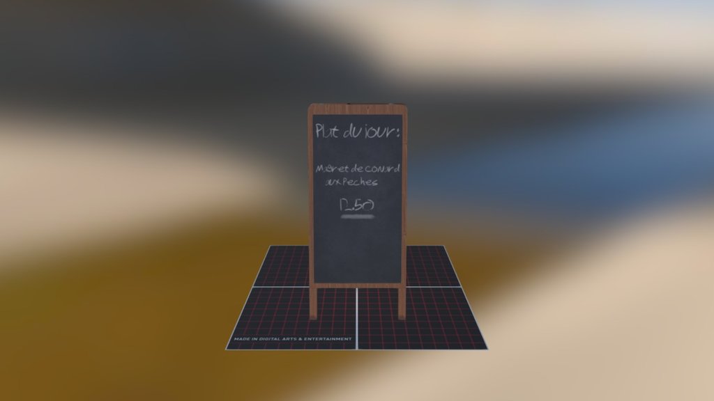 Low poly board - 3D model by olimaz [08ed217] - Sketchfab