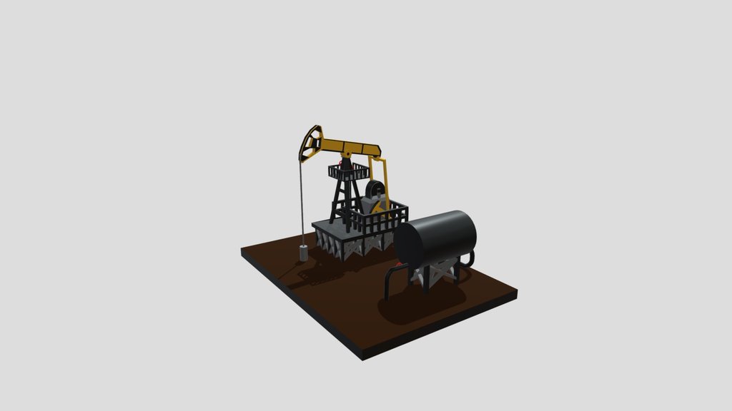 Pump Jack - A 3D model collection by reyhansurya22 - Sketchfab