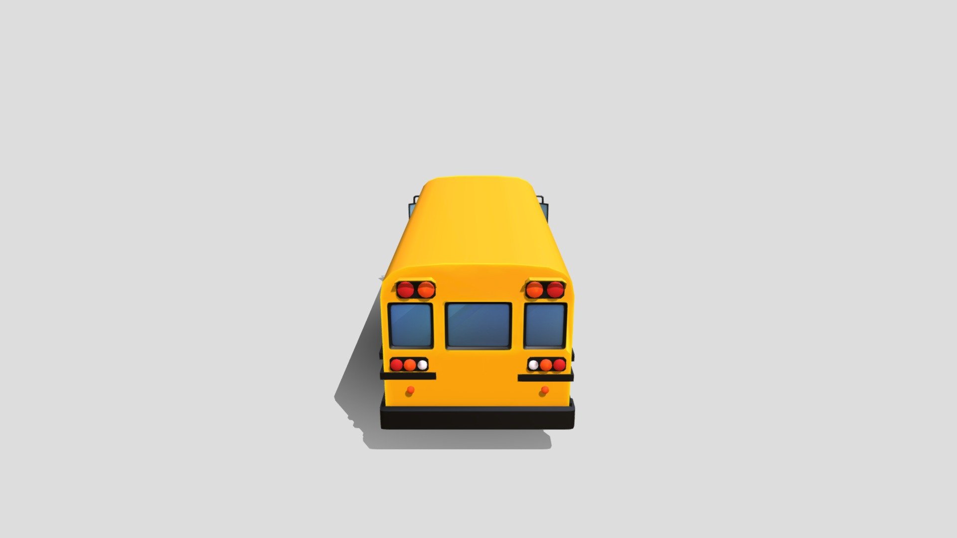 SCHOOL BUS - low poly model - Download Free 3D model by Jasmin Daniel ...