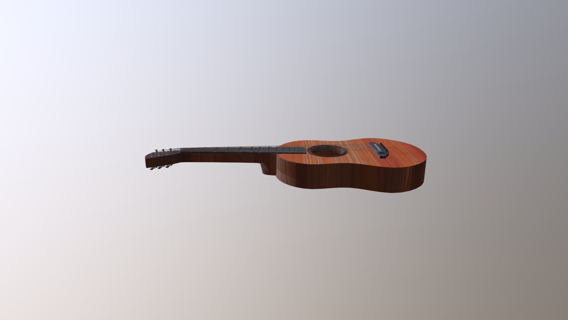Acoustic guitar - 3D model by CallumNG [08f21b0] - Sketchfab