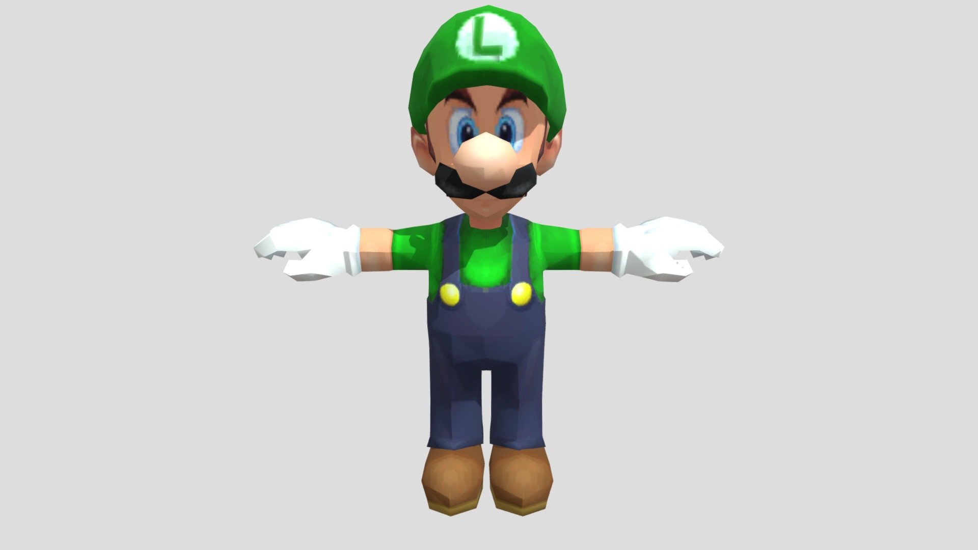 Luigi Mario Sunshine - Download Free 3D model by xdanni1984x [08f2258 ...