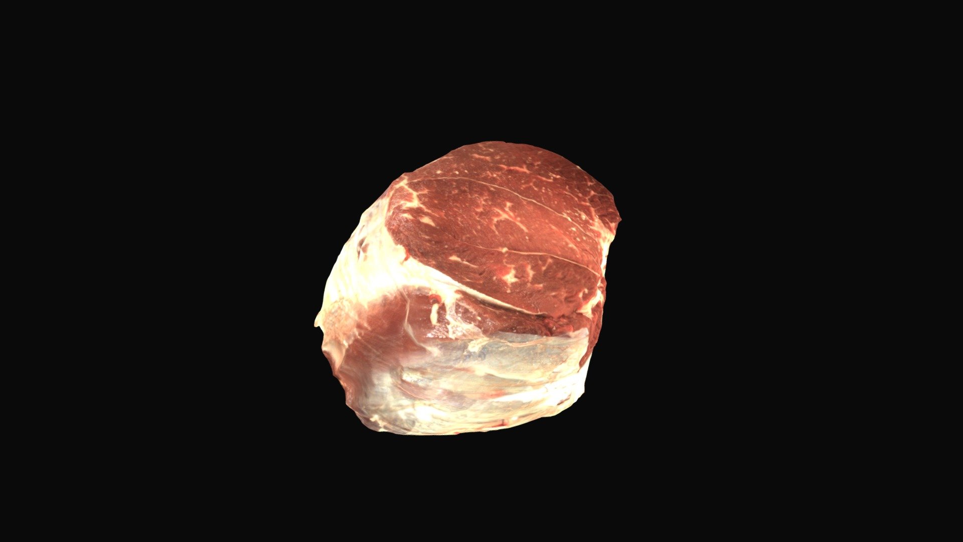 T.167A, Beef Round, Sirloin Tip (Knuckle) - 3D model by UNLMeat ...