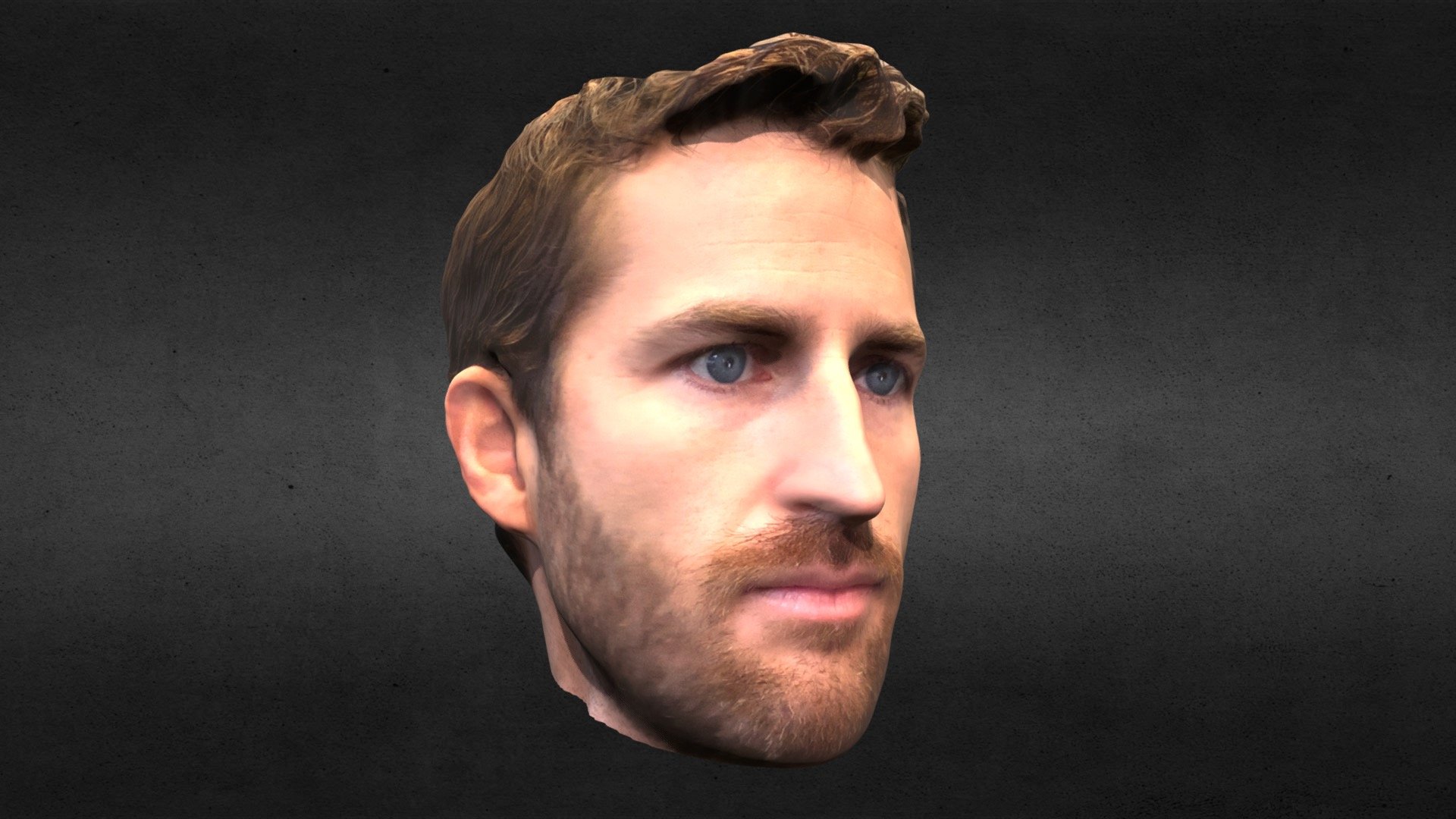 Jared Head Scan 3D - Download Free 3D model by ARmediaLab (@Daryl ...