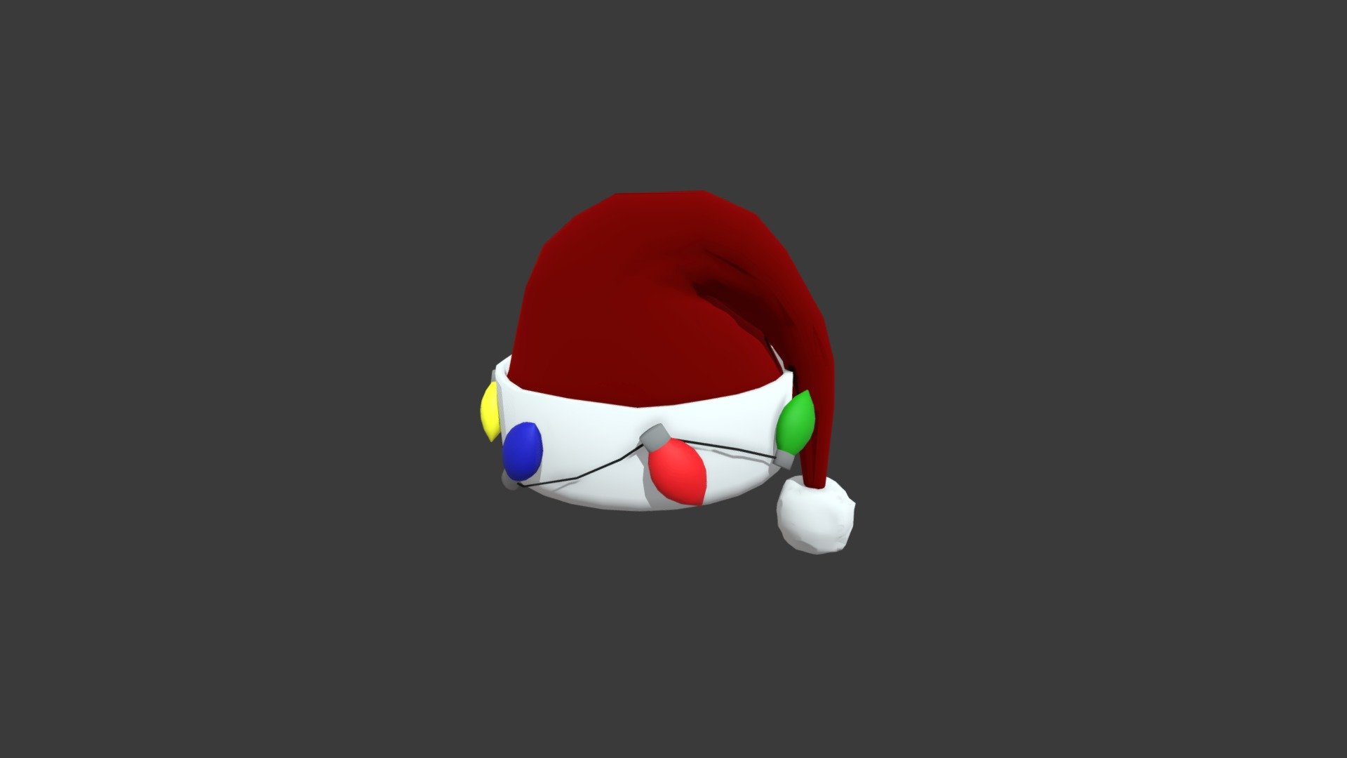 Christmas hat - 3D model by Arjun N P (@arjunnp6) [08f9092] - Sketchfab