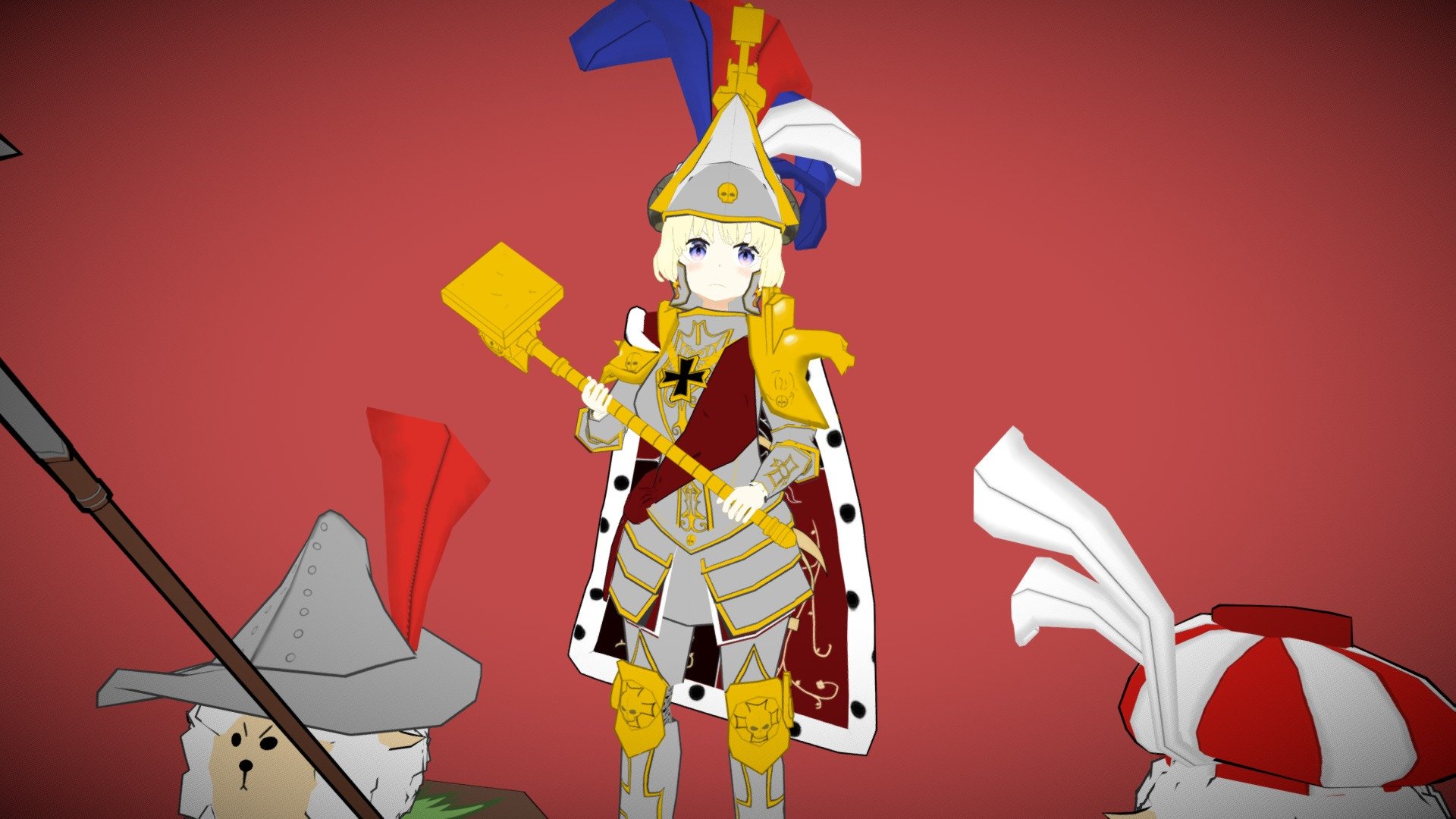 Tsunomaki Watame Karl franz - 3D model by Ligthy [08fb1a3] - Sketchfab