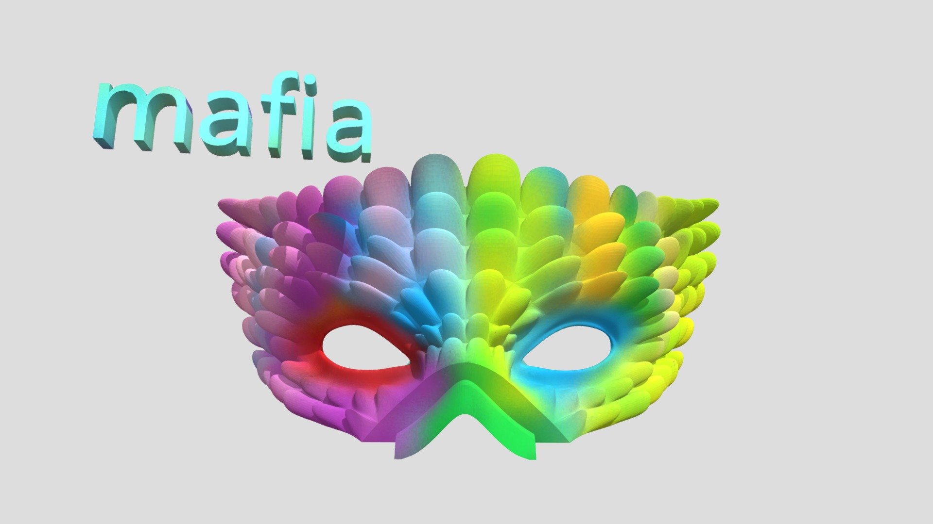 Mask Mafia - 3D model by 21jr1a1213 [08fc113] - Sketchfab