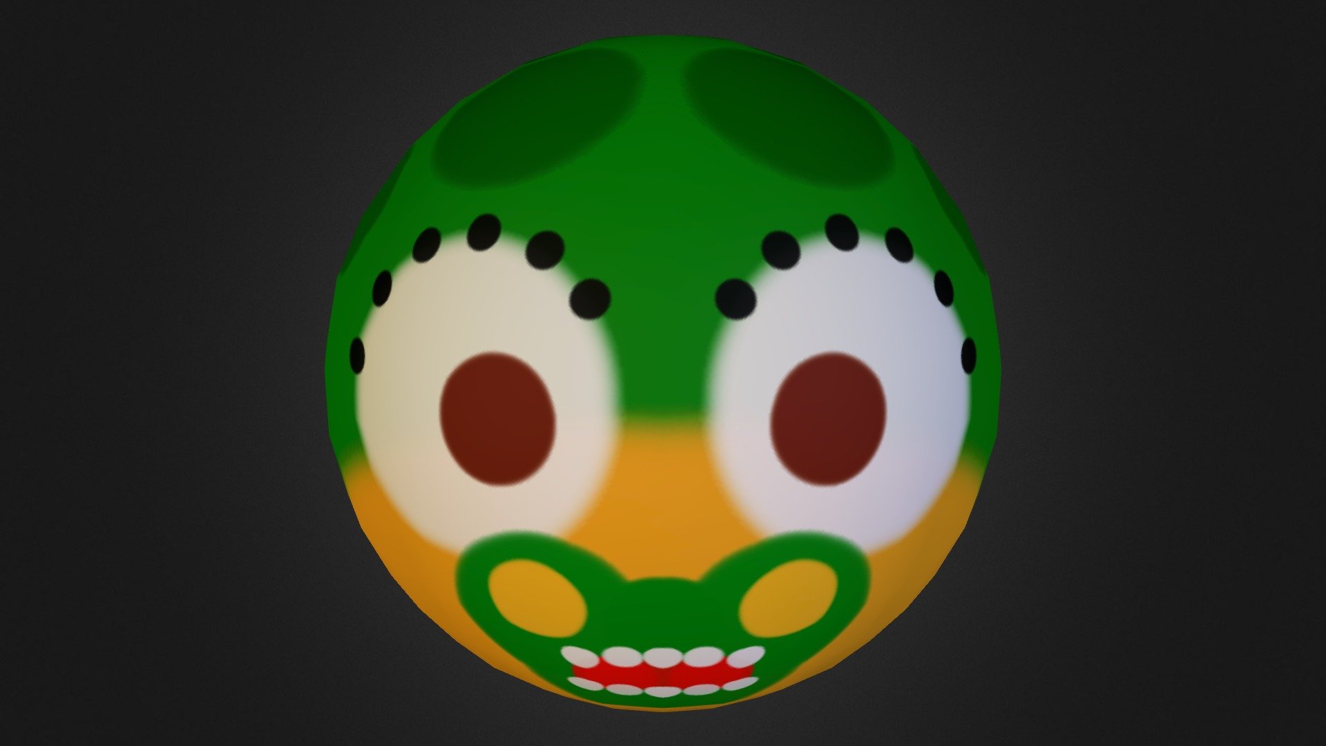Crocodile Ball - 3D model by leopoly [08fca99] - Sketchfab