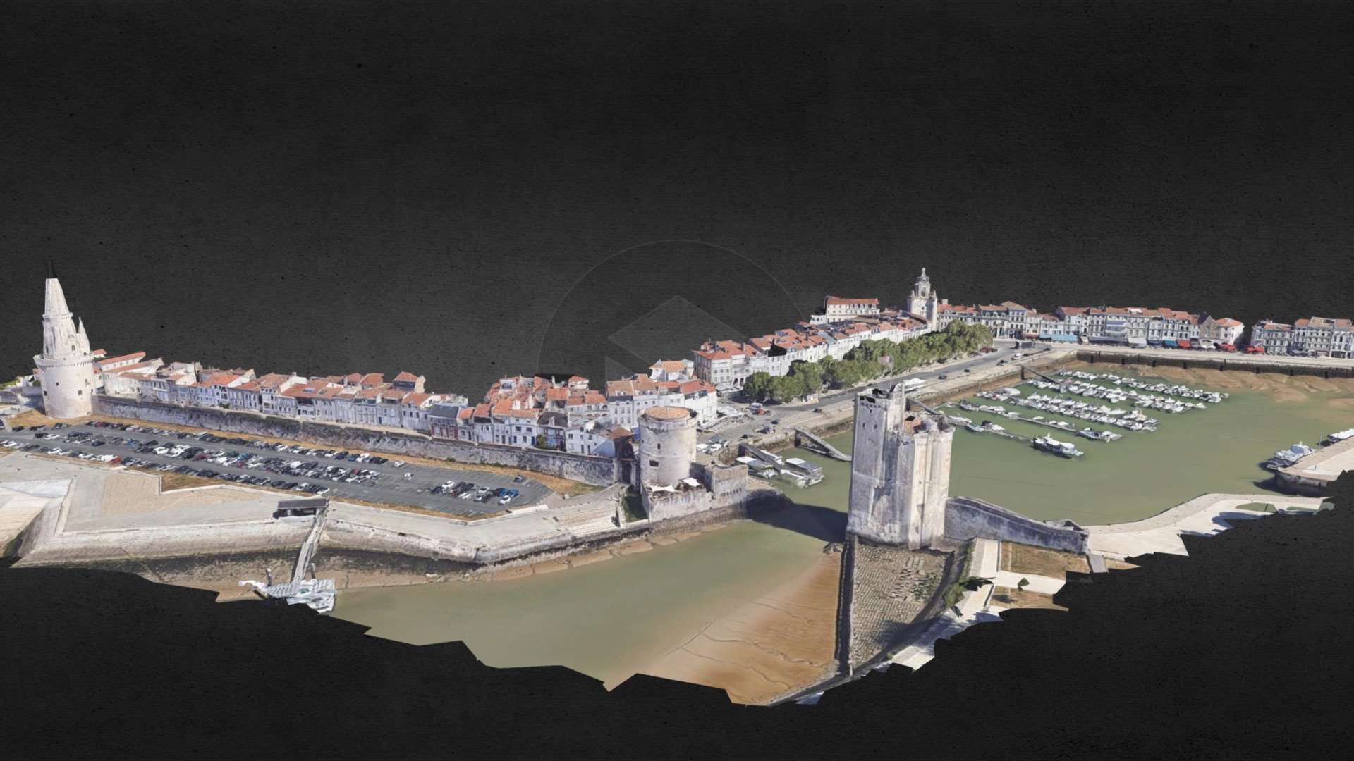 Vieux Port de la Rochelle - Buy Royalty Free 3D model by حسان علية ...