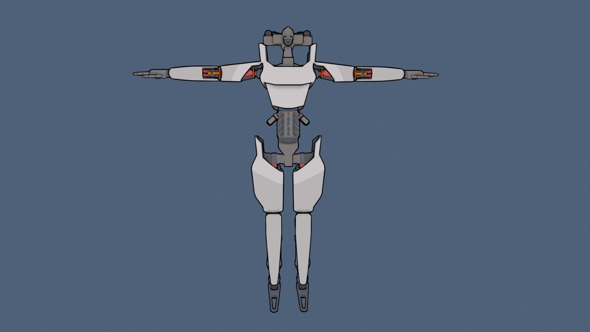 Stylized Robot for UE4 - Download Free 3D model by ToporEnterprise ...